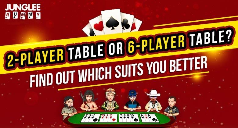 2-Player Table or 6-Player Table? Find Out Which Suits You Better